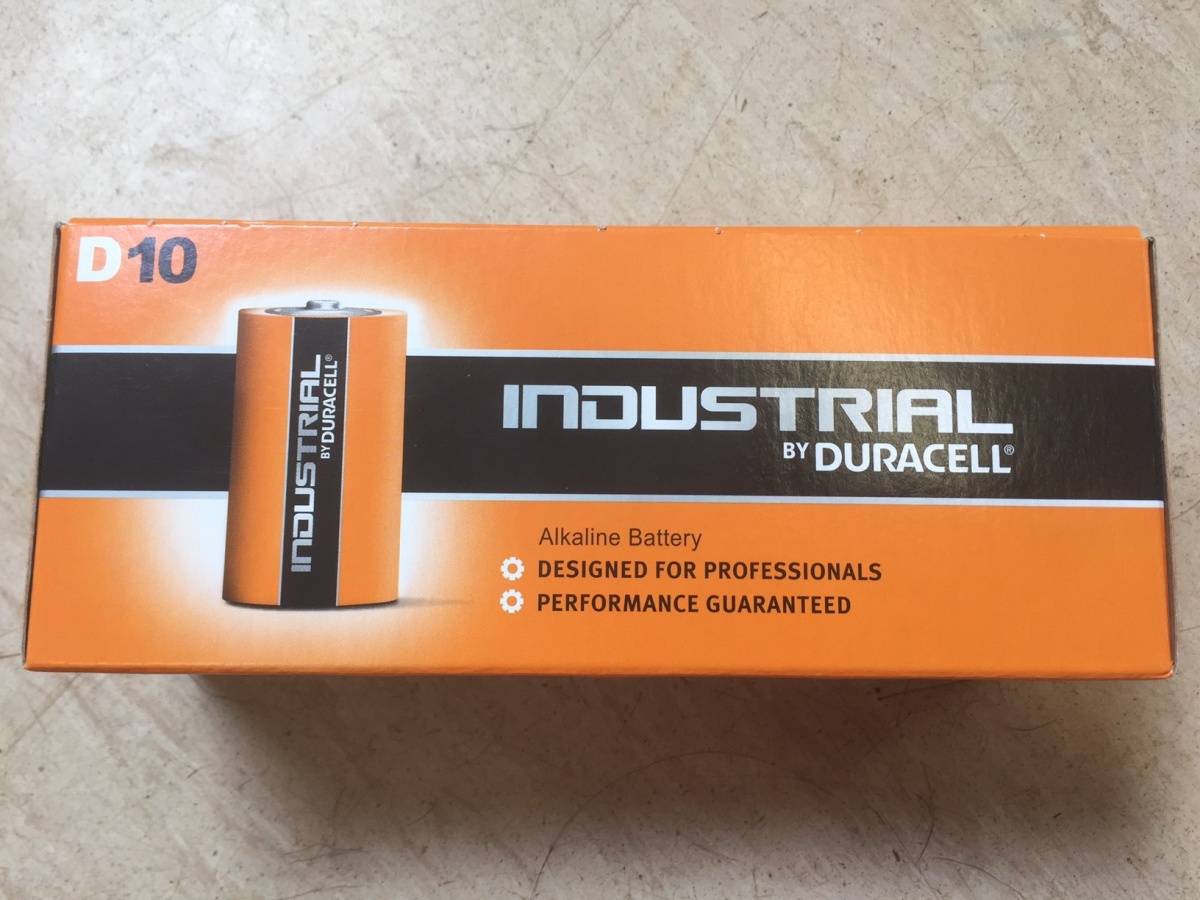 PC1300 Duracell Industrial (Procell) D cell