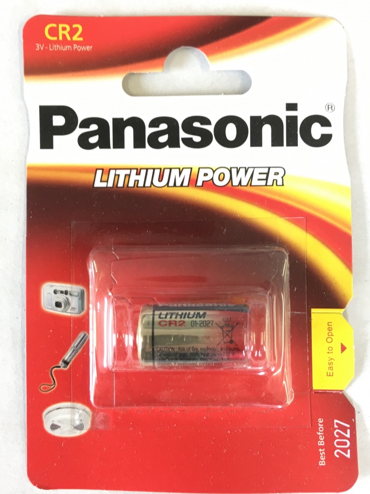 Panasonic CR2 Lithium battery from the Battery Company Ltd