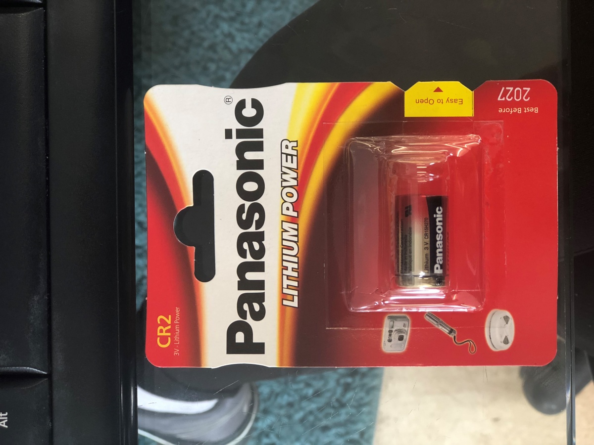 Panasonic CR2 Lithium battery from the Battery Company Ltd